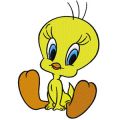 Tweety spring mood embroidery design