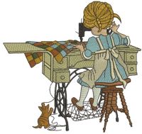 My loving hobby embroidery design